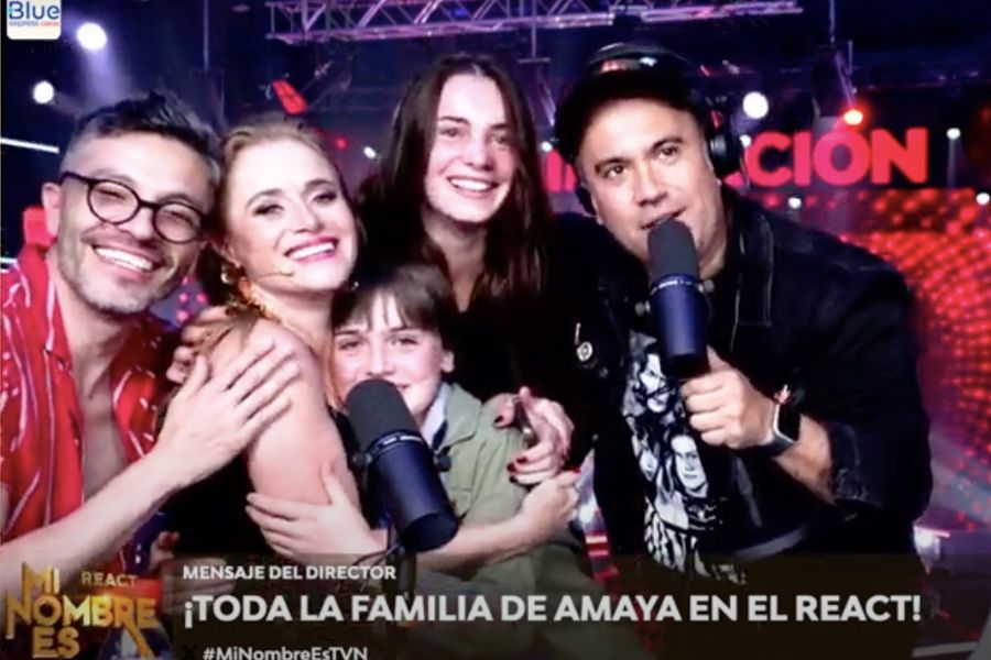 Hijos de Amaya Forch sorprenden en el react de Mi nombre es : Mamás Bellas