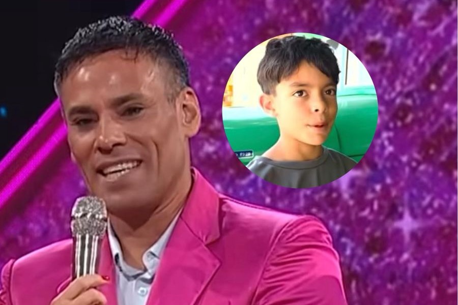 Claudio Valdivia se emociona con sorpresa de su hijo en TV : Mamás Bellas