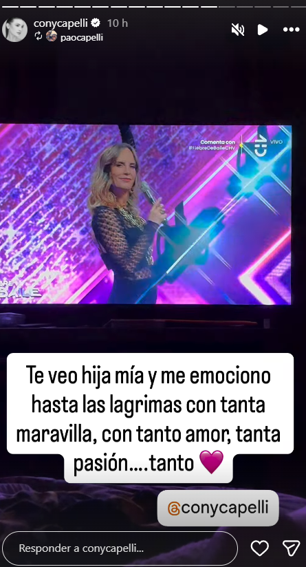 Mamá de Cony Capelli sorprendió con especial gesto : Mamás Bellas