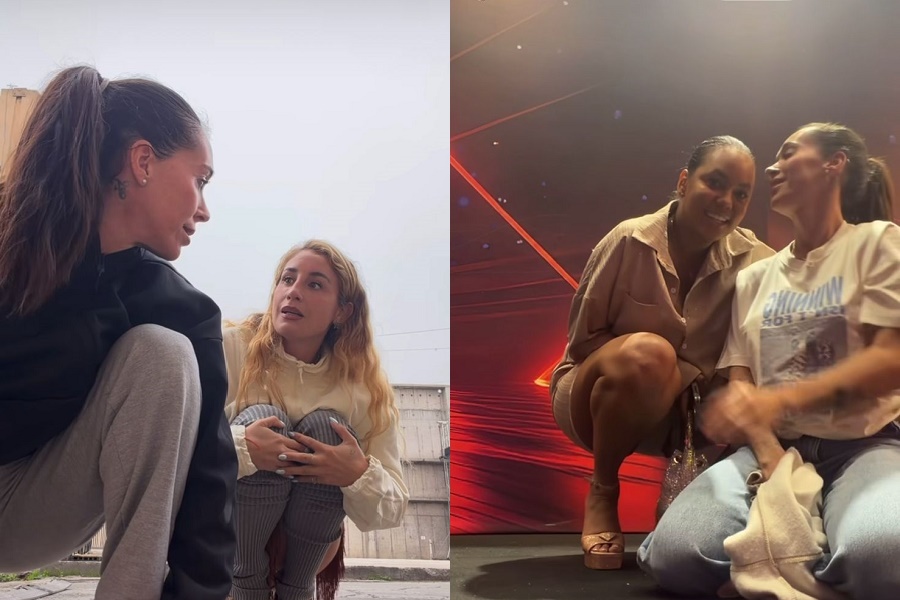 Vale Roth roba miradas al mostrar reacciones por su embarazo : Mamás Bellas